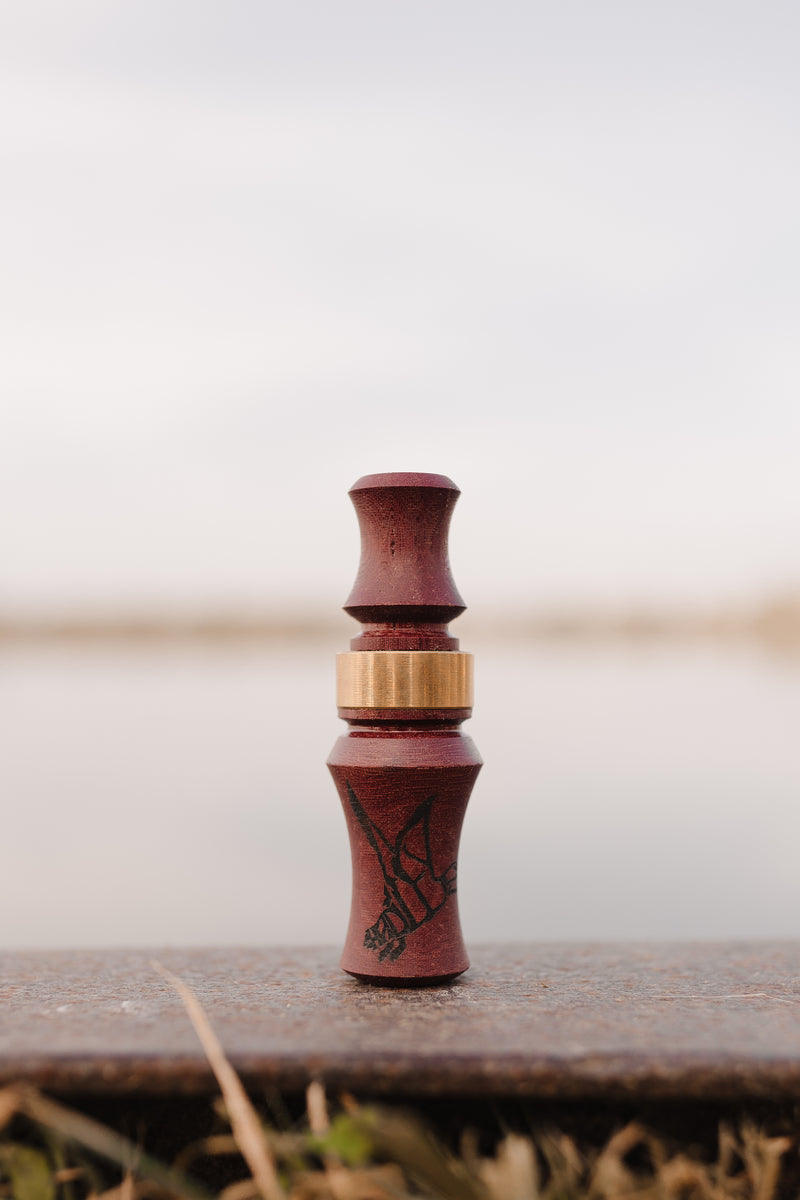 Micarta "Red" duck call – Hadley Game Calls